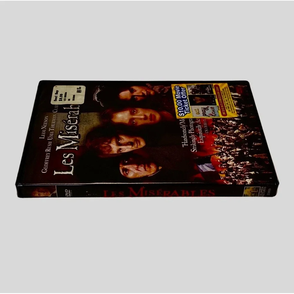 Columbia Pictures | Media | Les Miserables Dvd 998 Widescreen Neeson ...